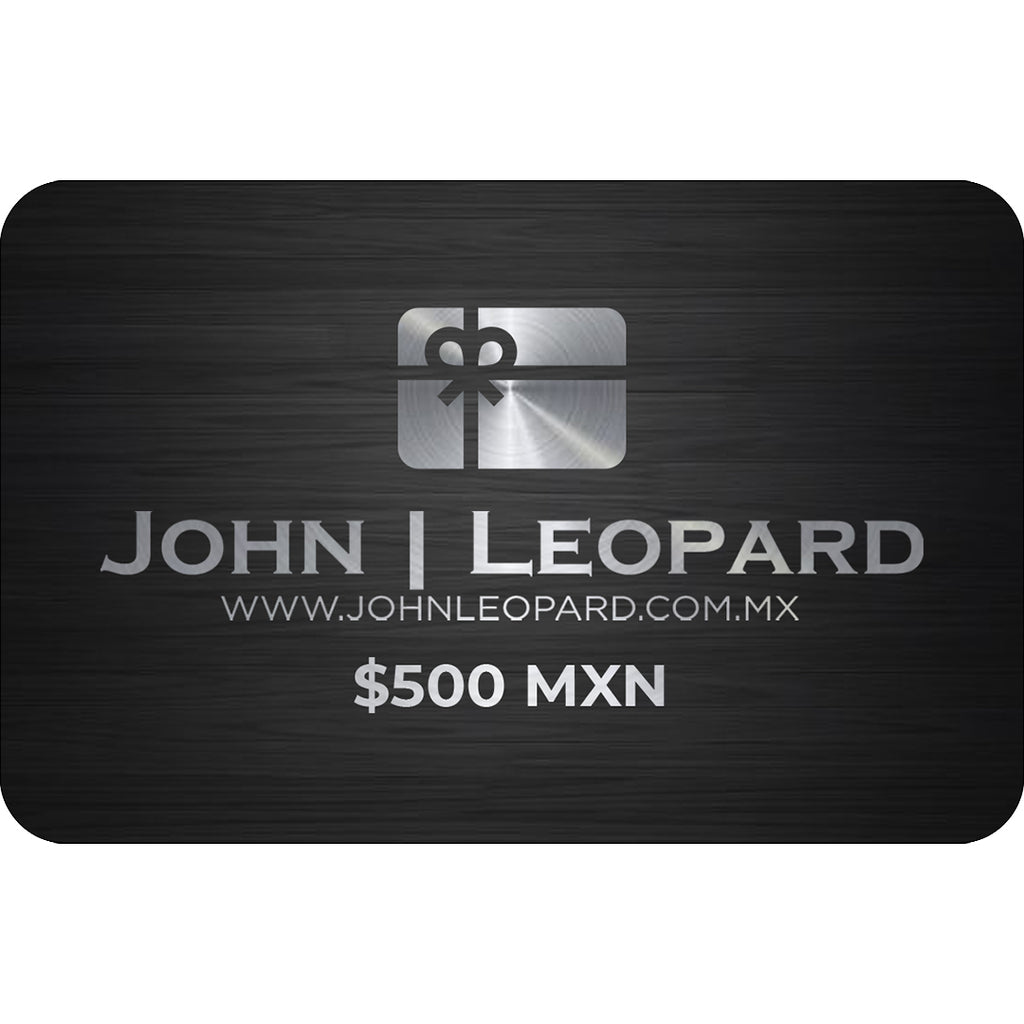TARJETA DE REGALO JOHN LEOPARD – John Leopard