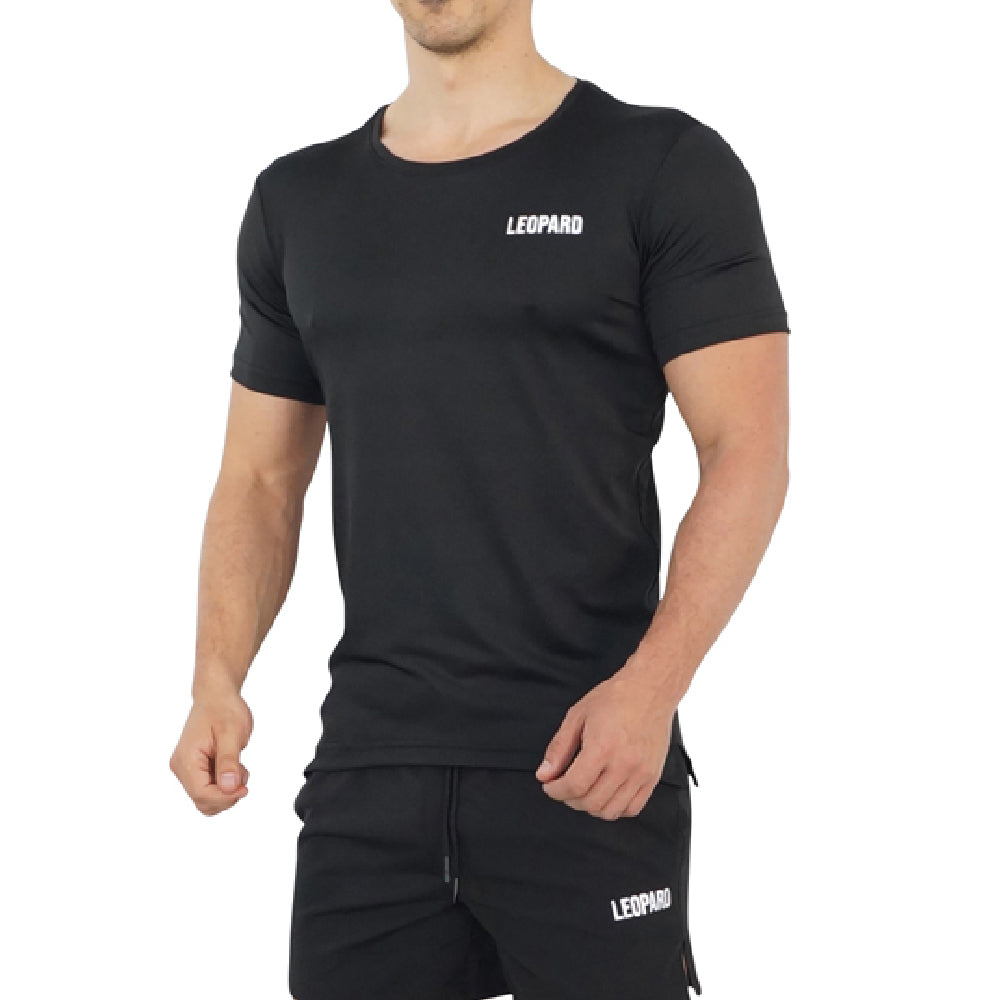 John Leopard - Strong Line Top Silver Black Logo – JOHN LEOPARD